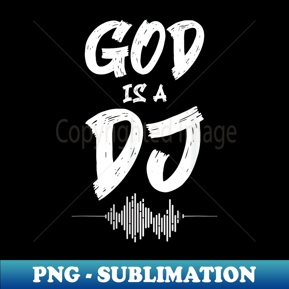 God Is DJ Deejay Music Pop Bass Techno Rock Headphones Pop - | Inspire ...