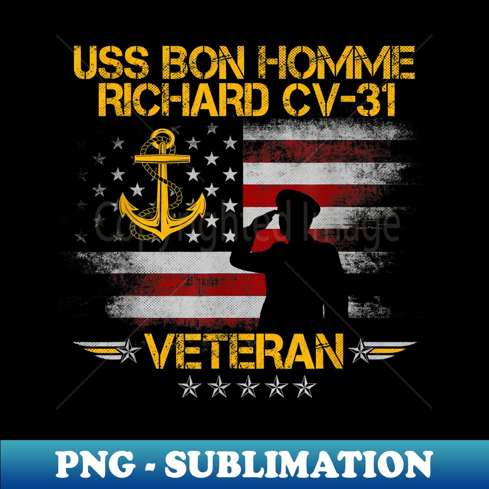 USS Bon Homme Richard CV-31 Aircraft Carrier Veteran Flag - | Inspire ...