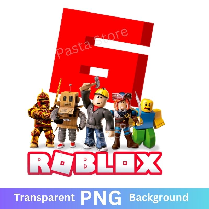 Roblox 6th Birthday PNG Image Transparent Six | Inspire Uplift