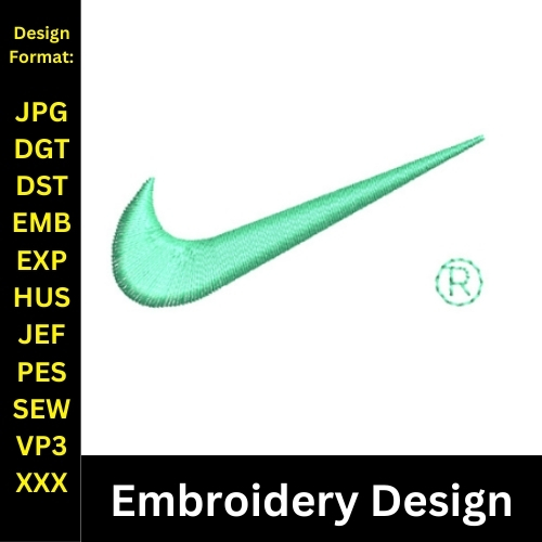 Nike embroidery design file, Swoosh nike embroidery design p | Inspire ...