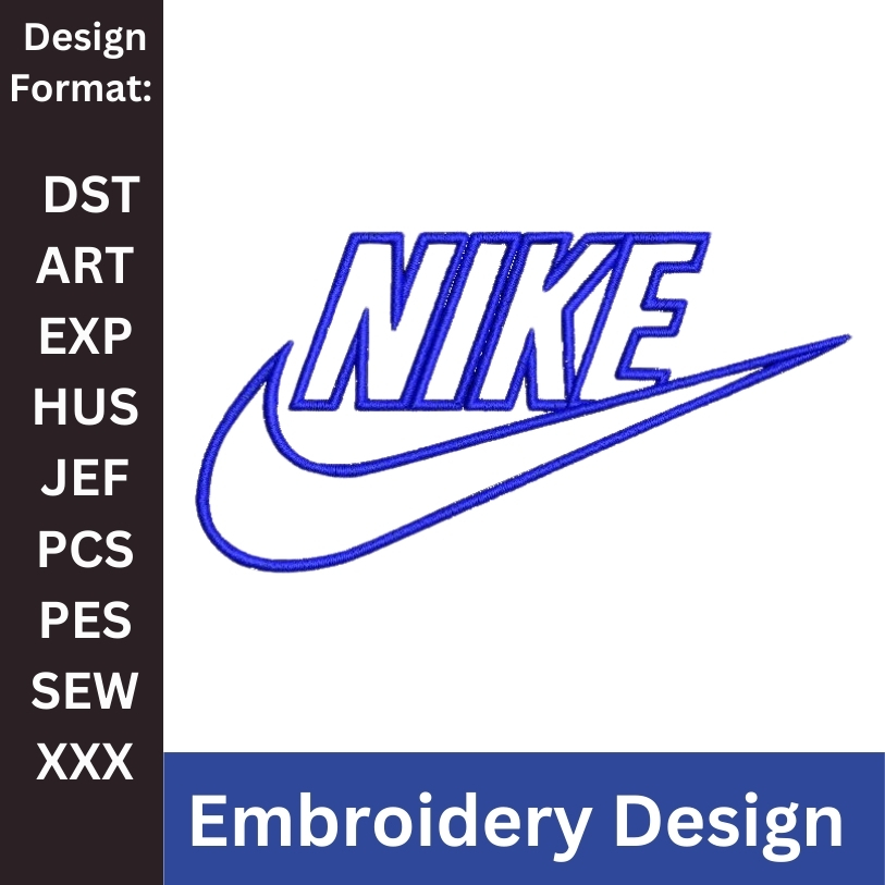 Nike embroidery design, Swoosh nike embroidery design pes, N | Inspire ...