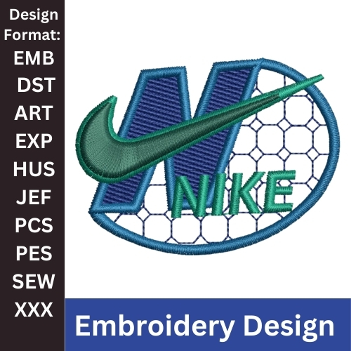 Nike embroidery design, Swoosh nike embroidery design pes, N | Inspire ...