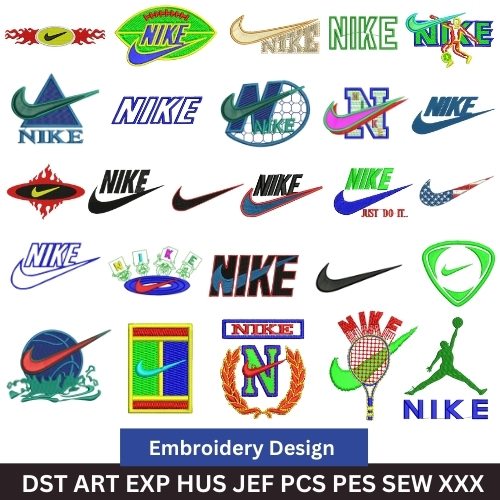 Nike Embroidery All Designs , Nike logo embroidery pattern B | Inspire ...