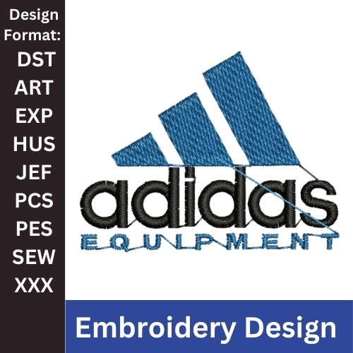 Adidas Embroidery Design File , Adidas Logo Embroidery, Spor | Inspire ...