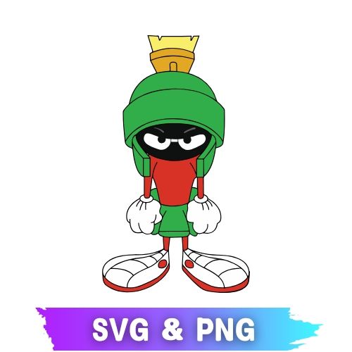 Marvin the Martian SVG, Marvin the Martian PNG, Marvin the M | Inspire ...