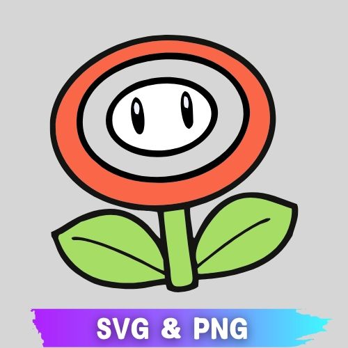 Flower SVG, Uper Mario SVG, Mario PNG, Mario Bros SVG, Super | Inspire ...