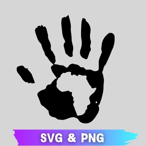 Hand SVG, Black Hand SVG, Afro women PNG, Women Hannd SVG PN | Inspire ...