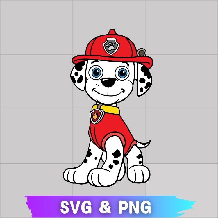 Marshall SVG, Paw Patrol SVG, Paw Patrol PNG, Paw Patrol SVG | Inspire ...