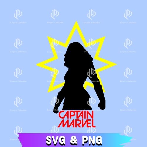 Captain Marvel SVG, Captain Marvel Logo SVG PNG, Avengers Lo | Inspire ...