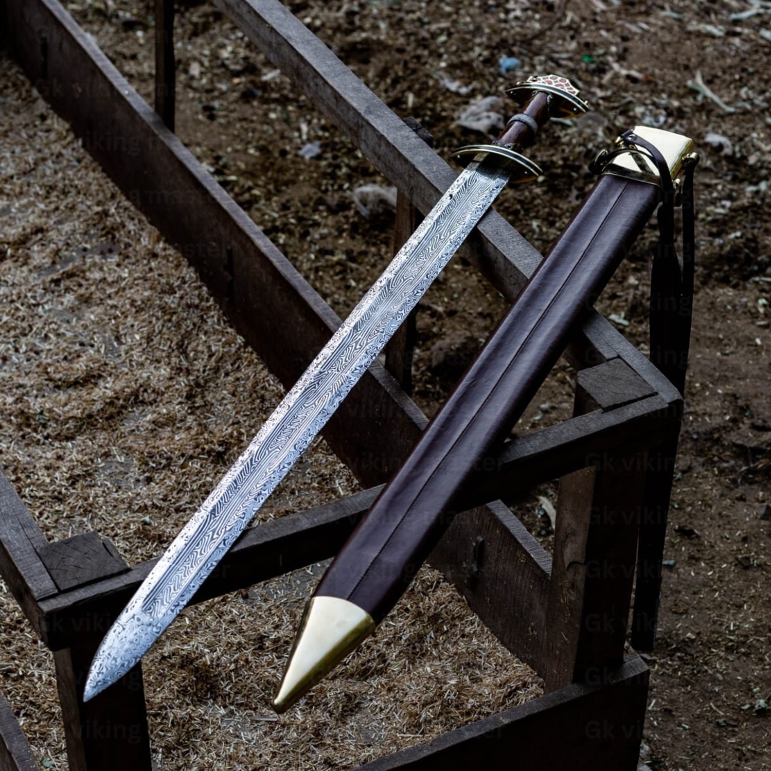 Sutton Hoo Anglo Saxon Sword, Viking sword belt attachment, | Inspire ...