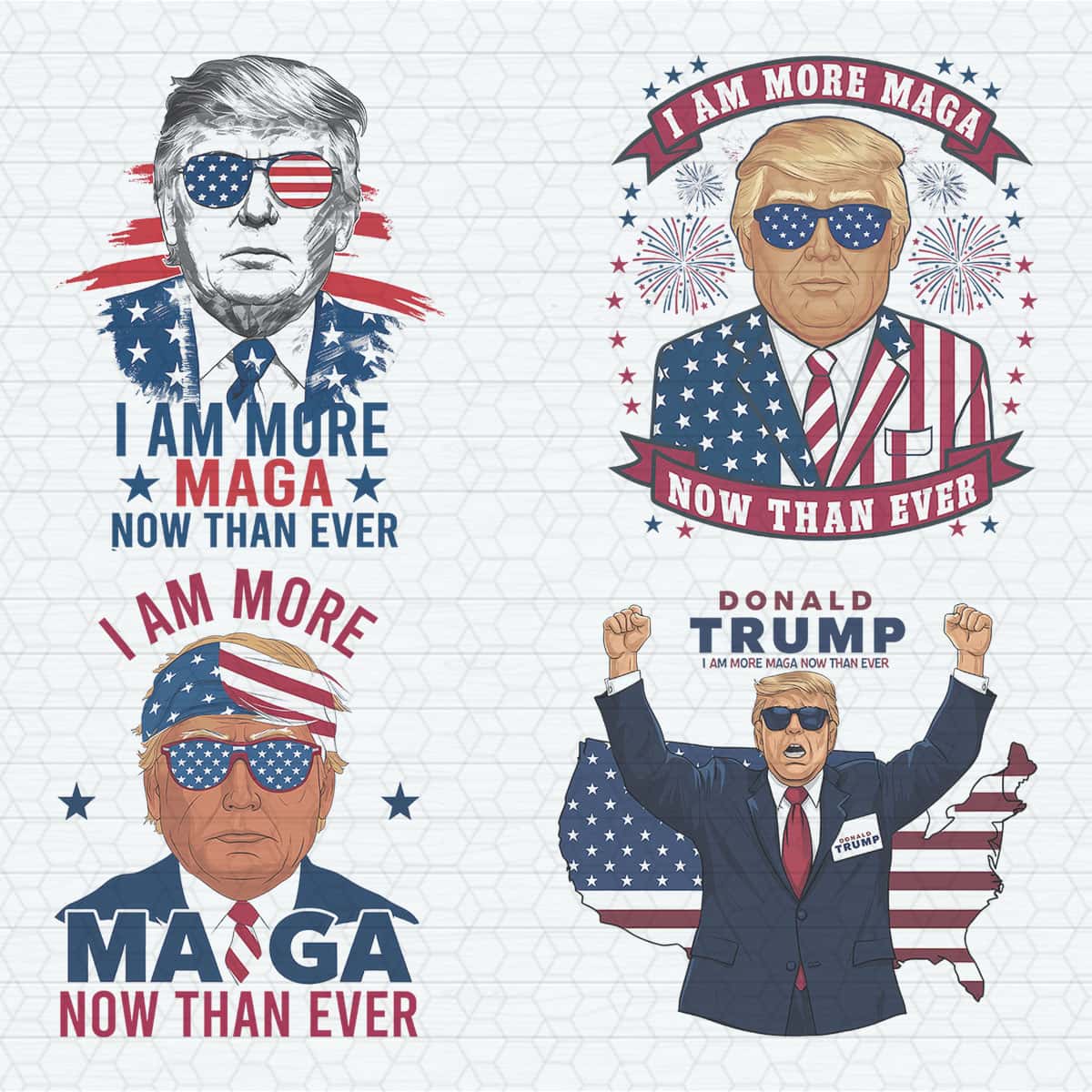 I Am More MAGA Now Than Ever PNG Bundle | Inspire Uplift