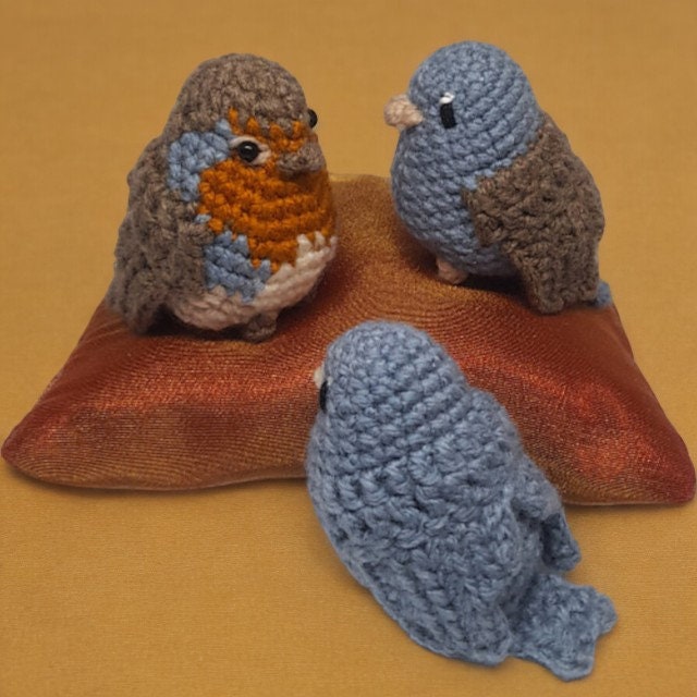 Little Chubby Bird Crochet Pattern, Amigurumi Bird Tutorial, | Inspire Uplift