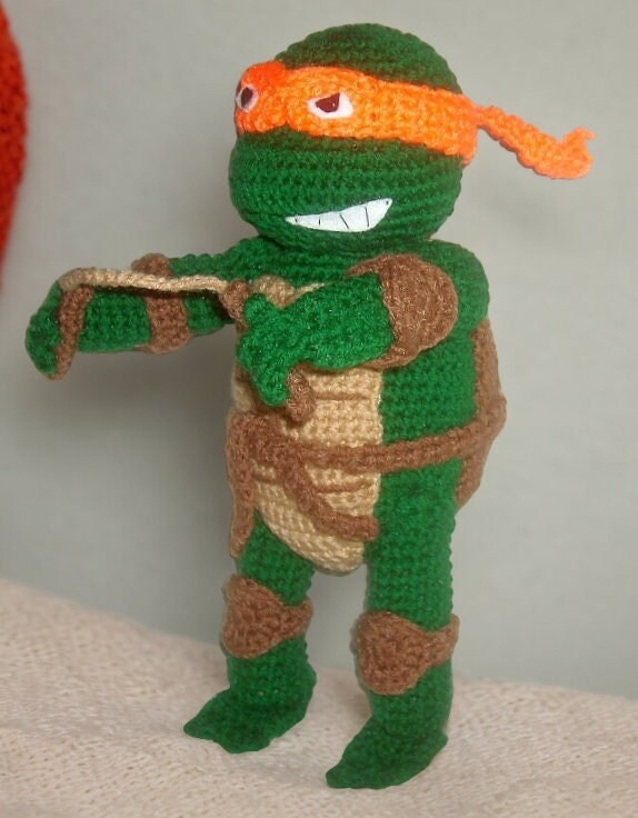 Ninja Turtles Crochet Pattern PDF, Ninja Turtles Amigurumi, - Inspire ...