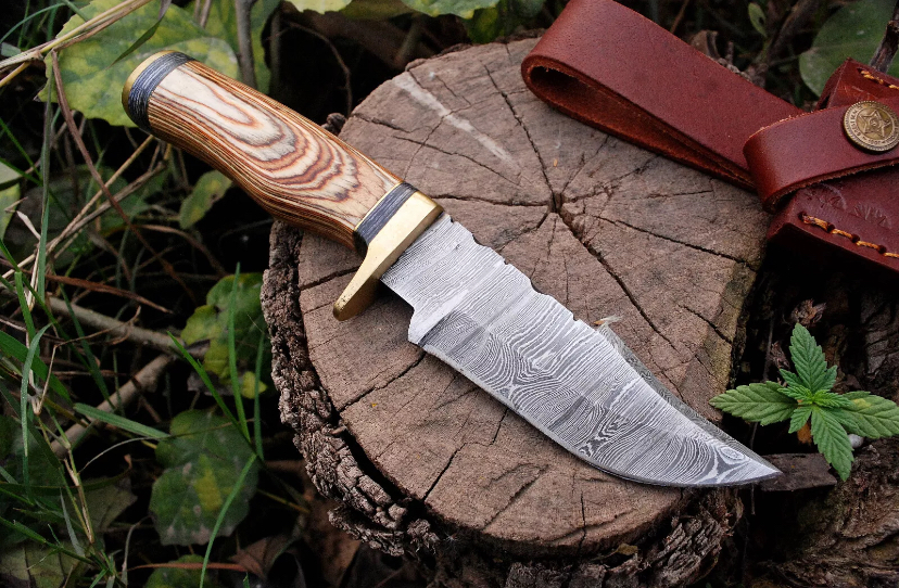 Devotion Edge Original DAMASCUS FORGE CUSTOM HANDMADE HUNTIN | Inspire ...