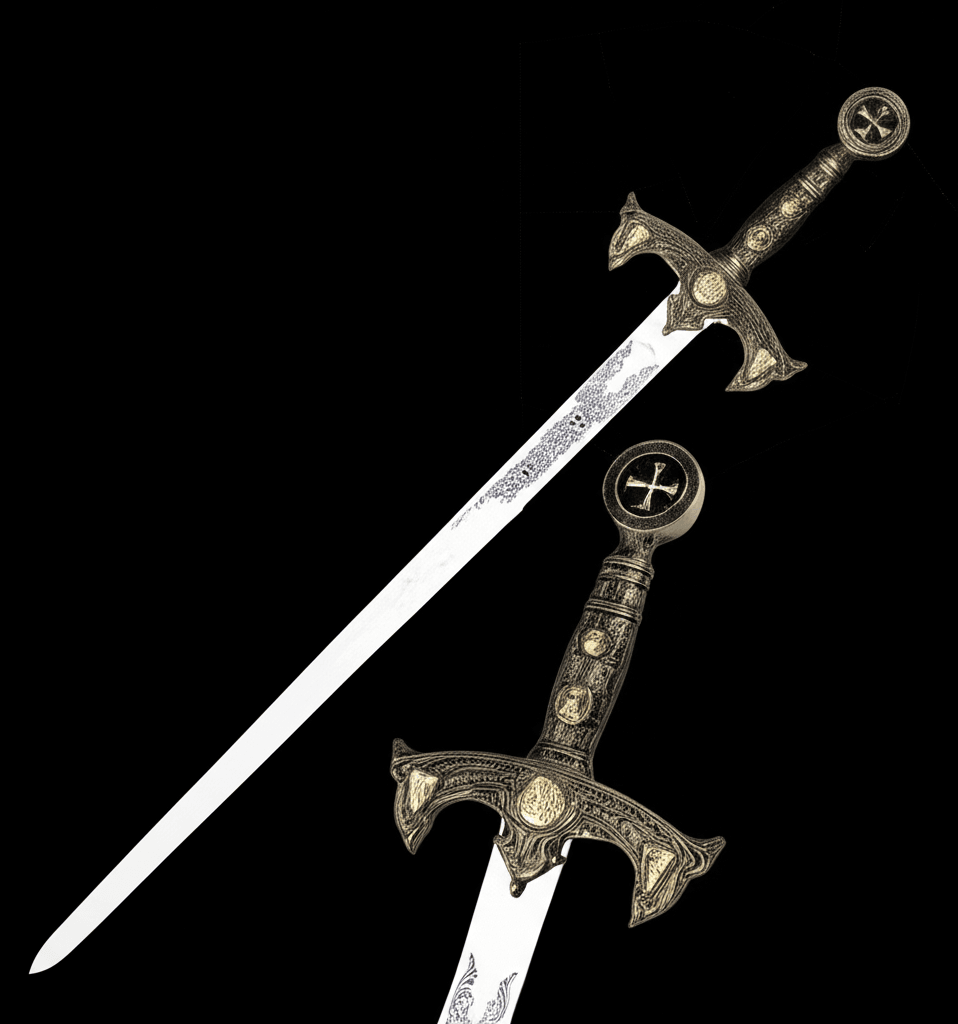 Buy Knight Templar Long Sword | 38-Inch Hand-Forged Medieval | Inspire ...