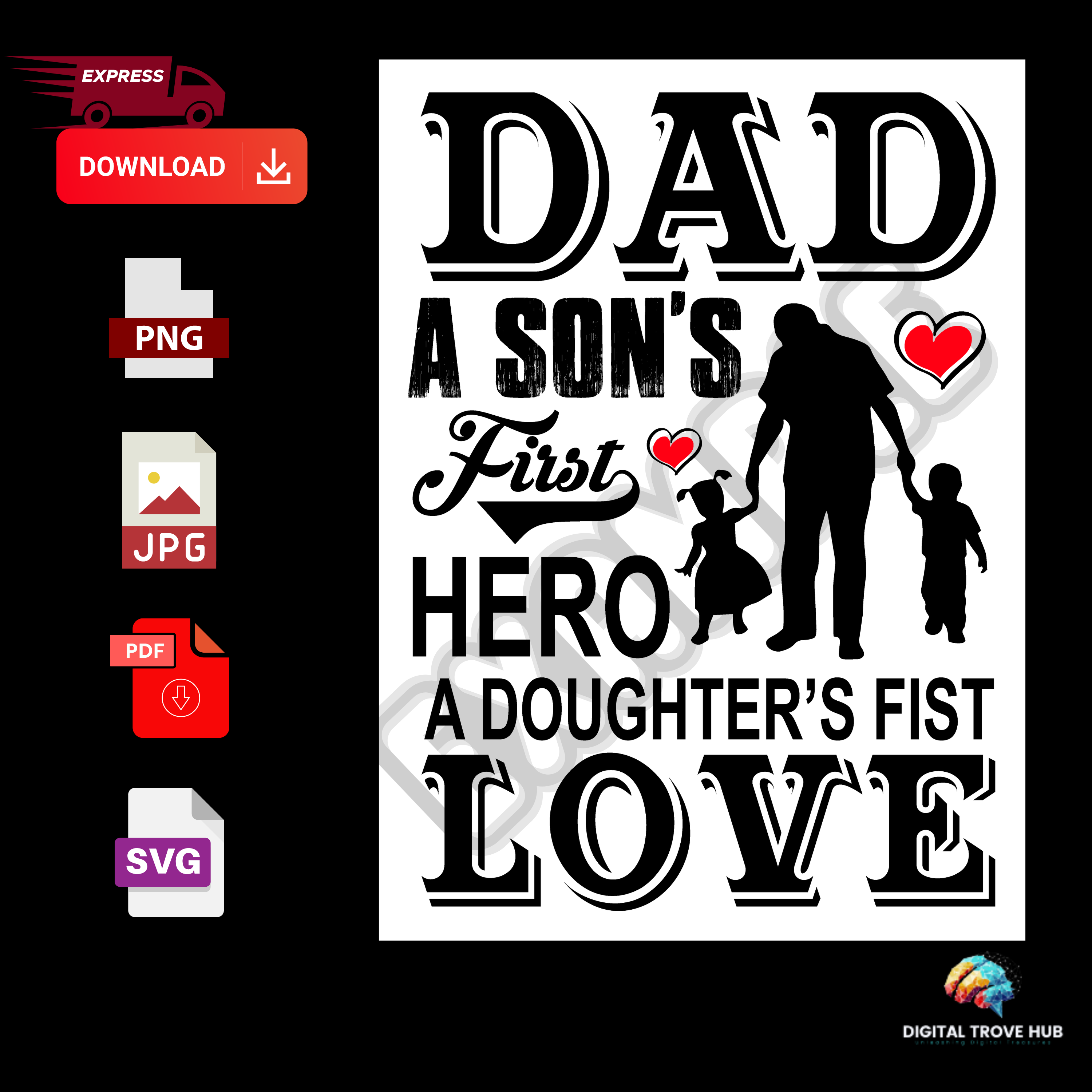 Father's Day, DAD a Son's First Hero, A Daughter's First LOV | Inspire ...