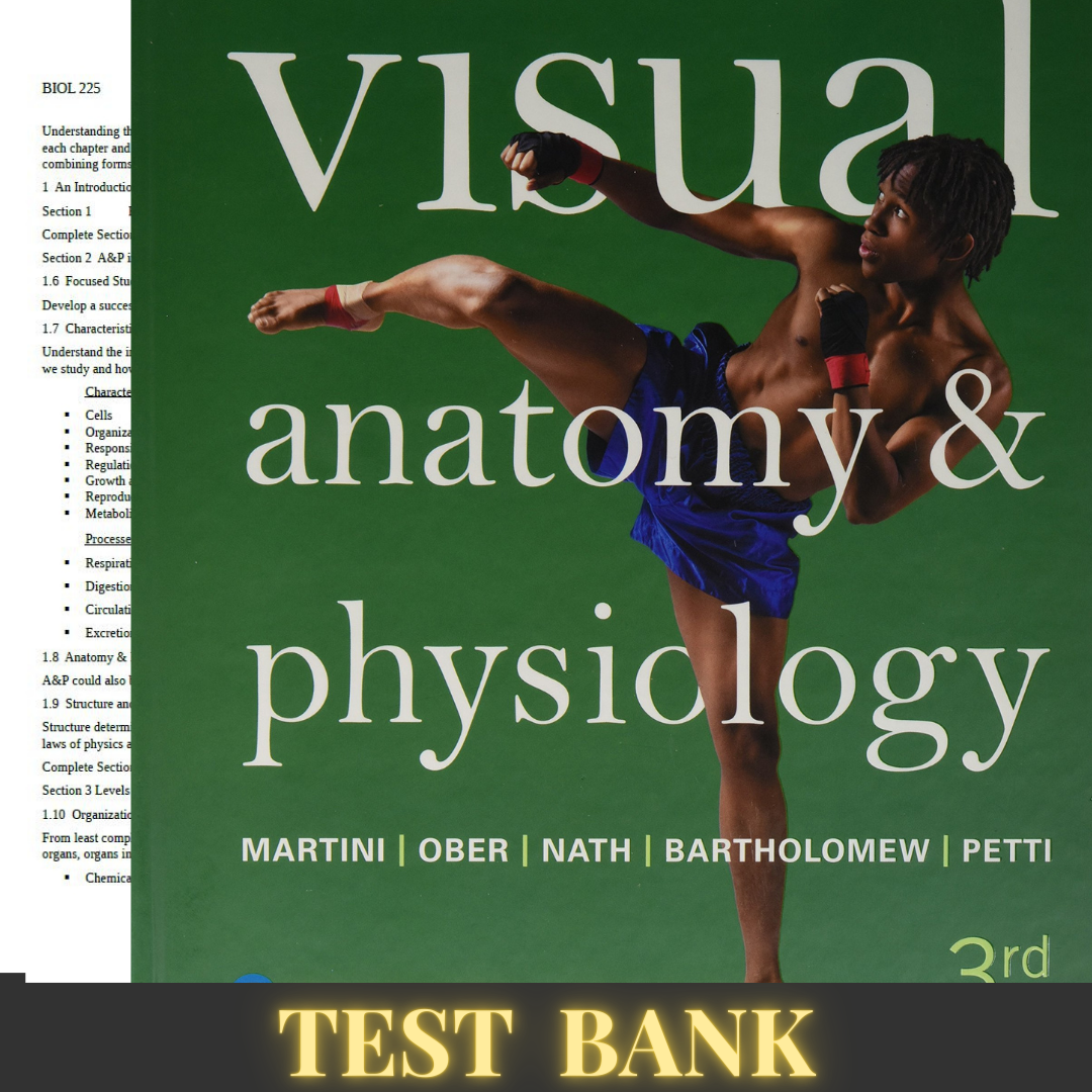 Latest 2024 Visual Anatomy & Physiology 3rd Edition by Frede | Inspire ...