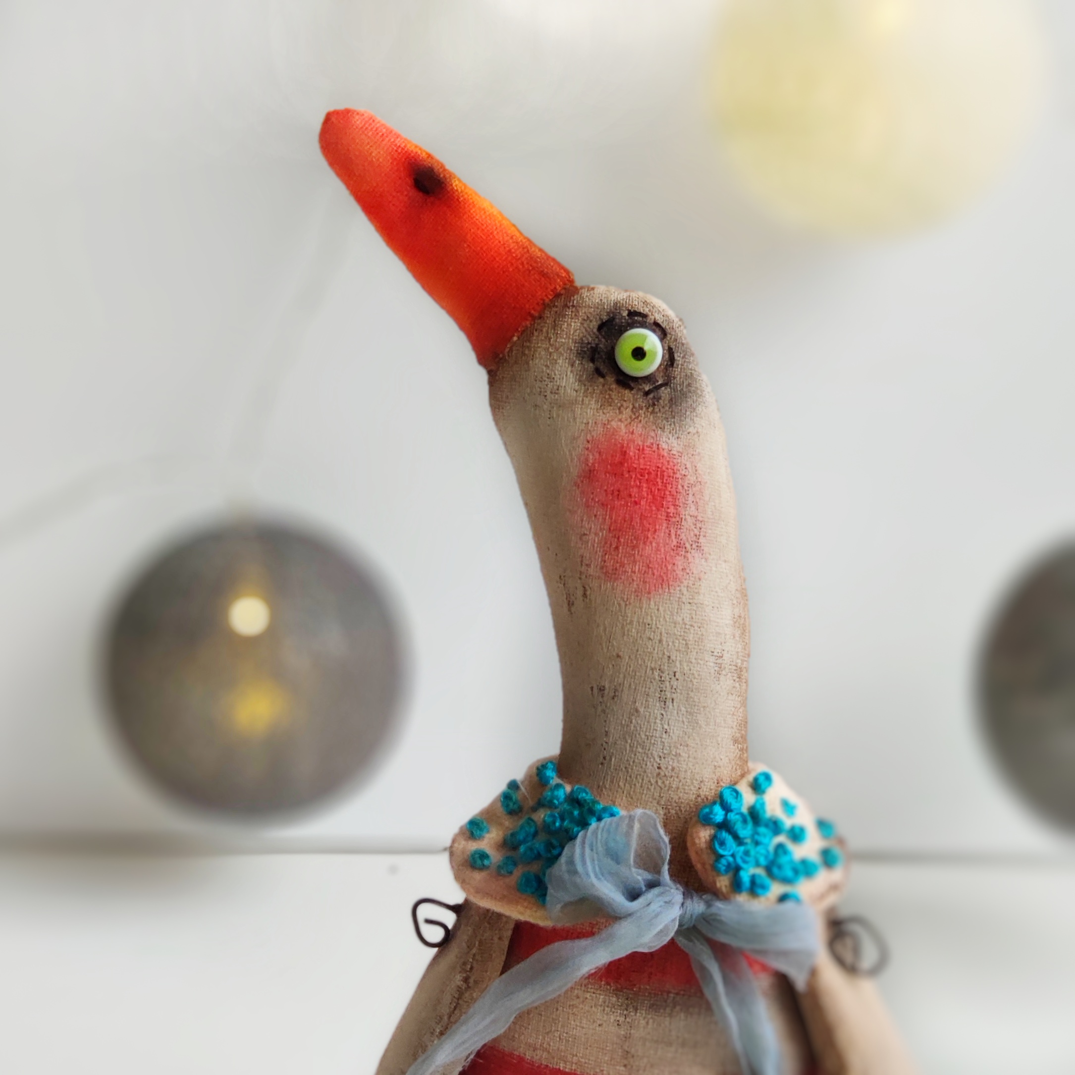 Primitive doll goose tutorial and pattern | Inspire Uplift