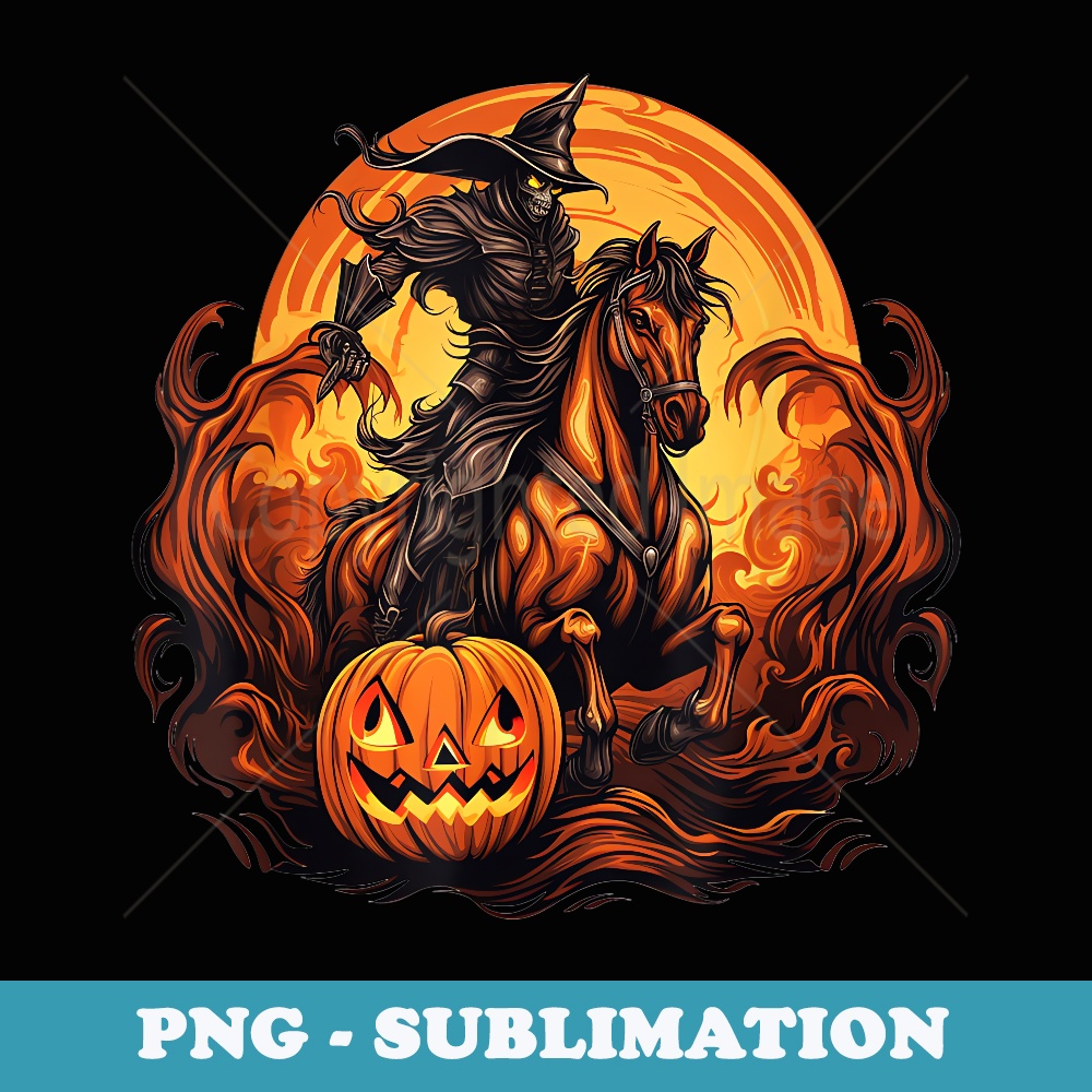 Halloween Scary Pumpkin Headless Horseman Western Cowboy - I | Inspire ...