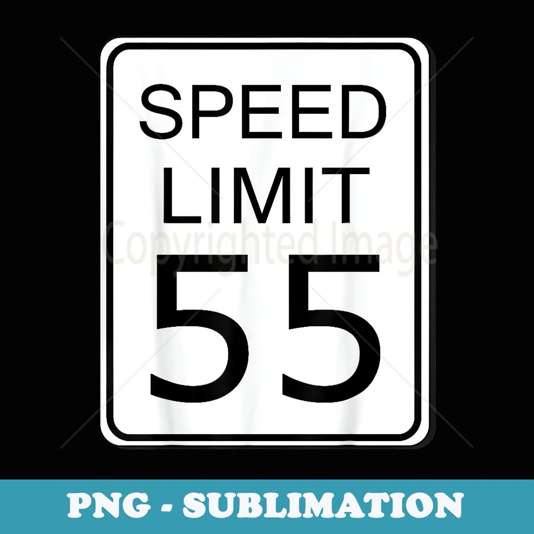 Speed Limit 55 Sign Simple Easy Halloween Costume - Exclusiv | Inspire ...