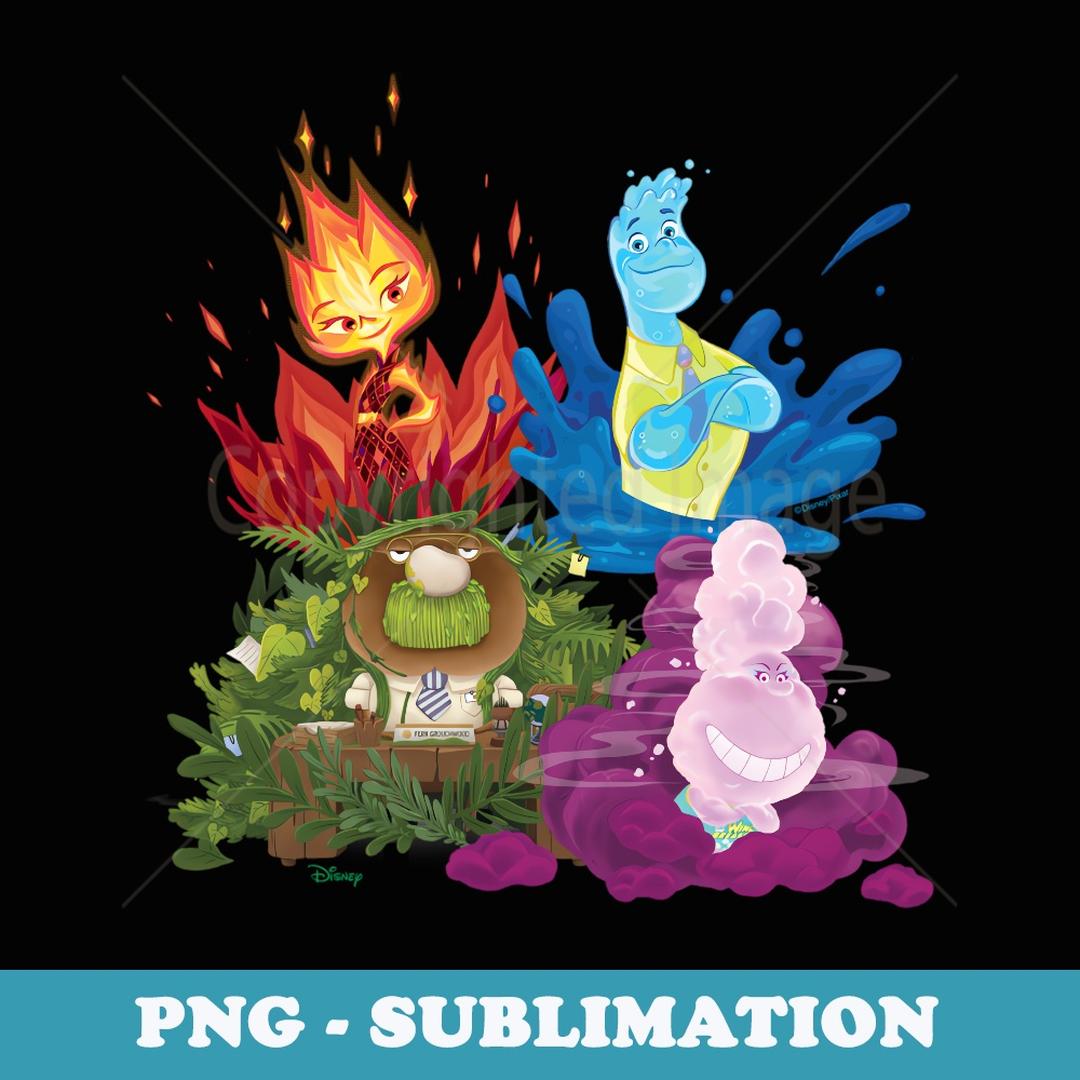 Elemental - Ember Lumen Wade Ripple Clod Gale Cumulus Group | Inspire ...