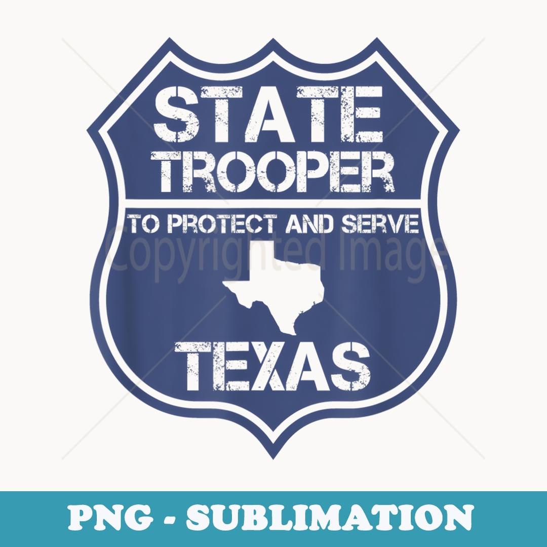 Texas State Trooper Costume To Protect And Serve Badge - Exc | Inspire ...