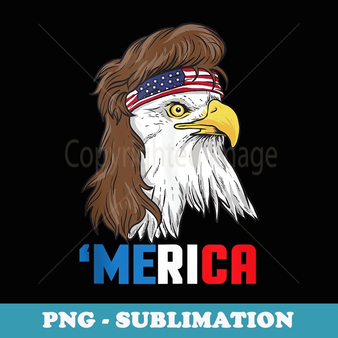 Patriotic Mullet Eagle Pride American Merica Bird Of Prey - | Inspire ...