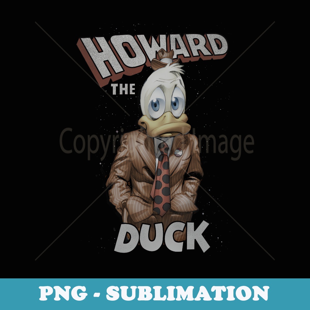 Marvel Comics Retro Classic Howard The Duck Space Portrait - | Inspire ...