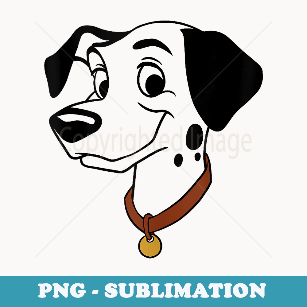 Disney 101 Dalmatians Pongo Big Face - PNG Sublimation Digit | Inspire ...