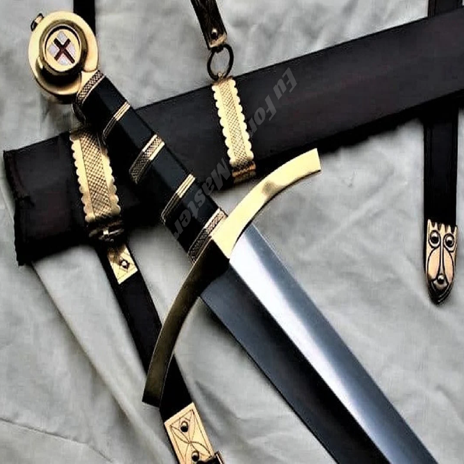 Medieval Knights Sword, Handmade Sword, Knights Templar Swor | Inspire ...