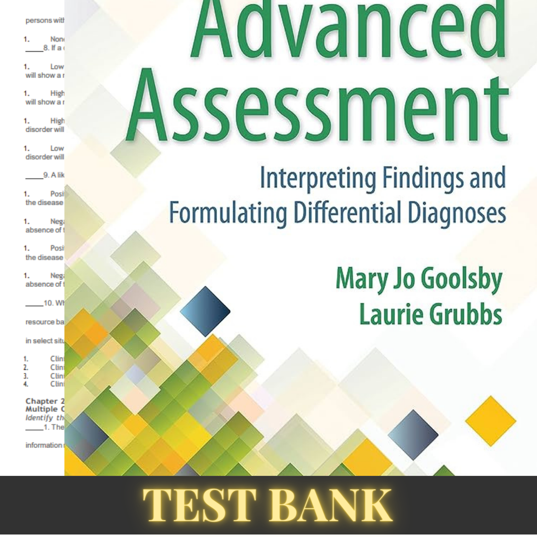 Latest 2024 Advanced Assessment Interpreting Findings and Fo - Inspire ...