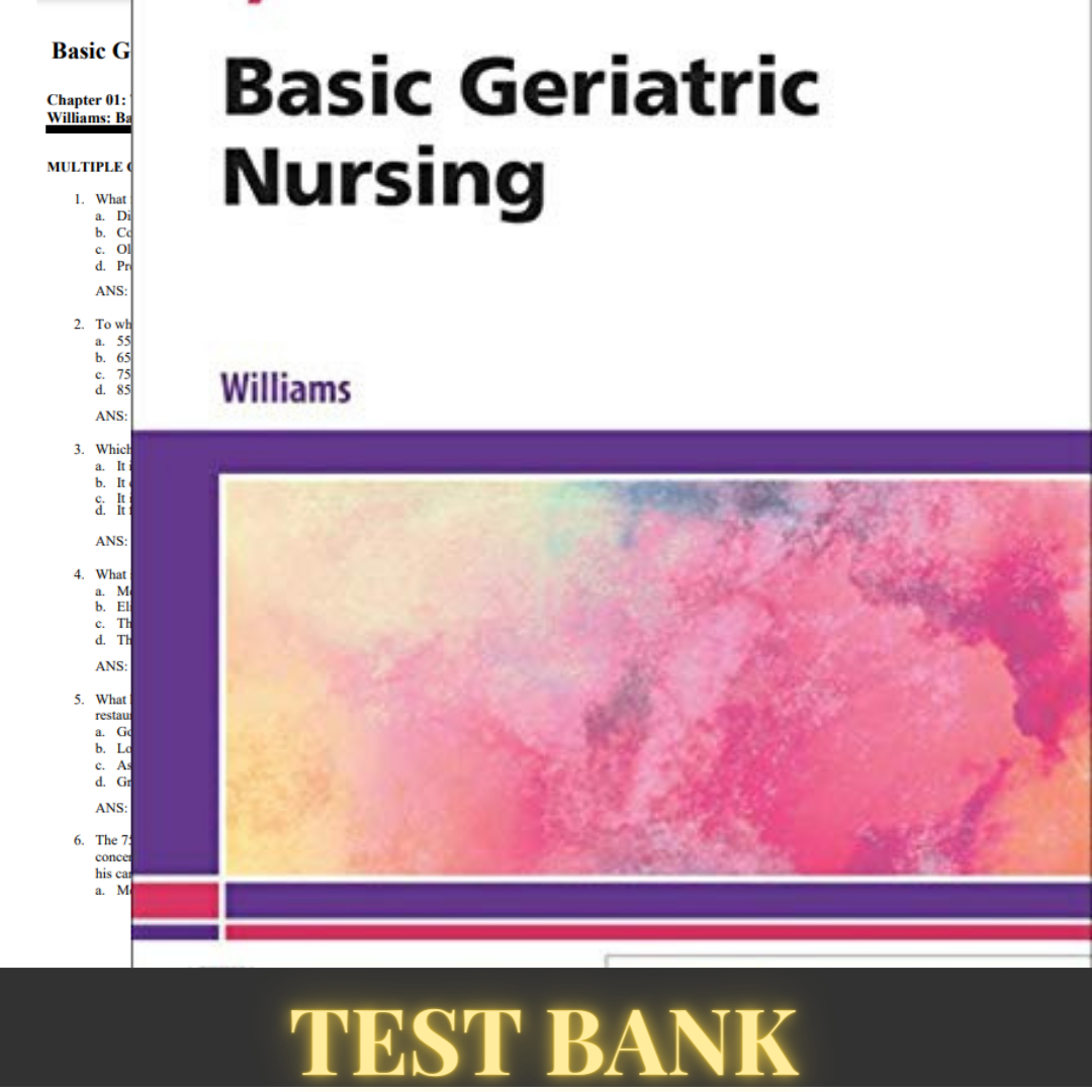 Latest 2024 Basic Geriatric Nursing 7th Edition by Patricia | Inspire ...