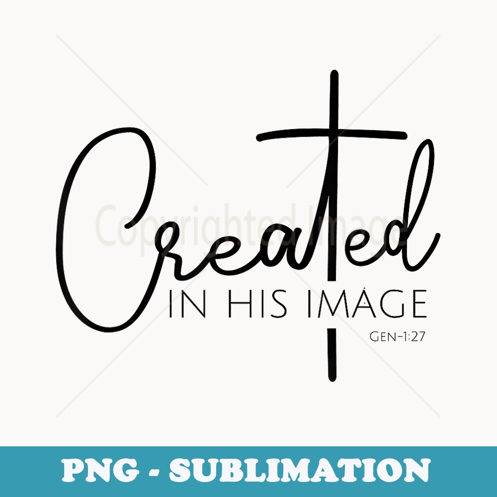 Christian s men & women Created in His Image Gen-127 - Styli | Inspire Uplift