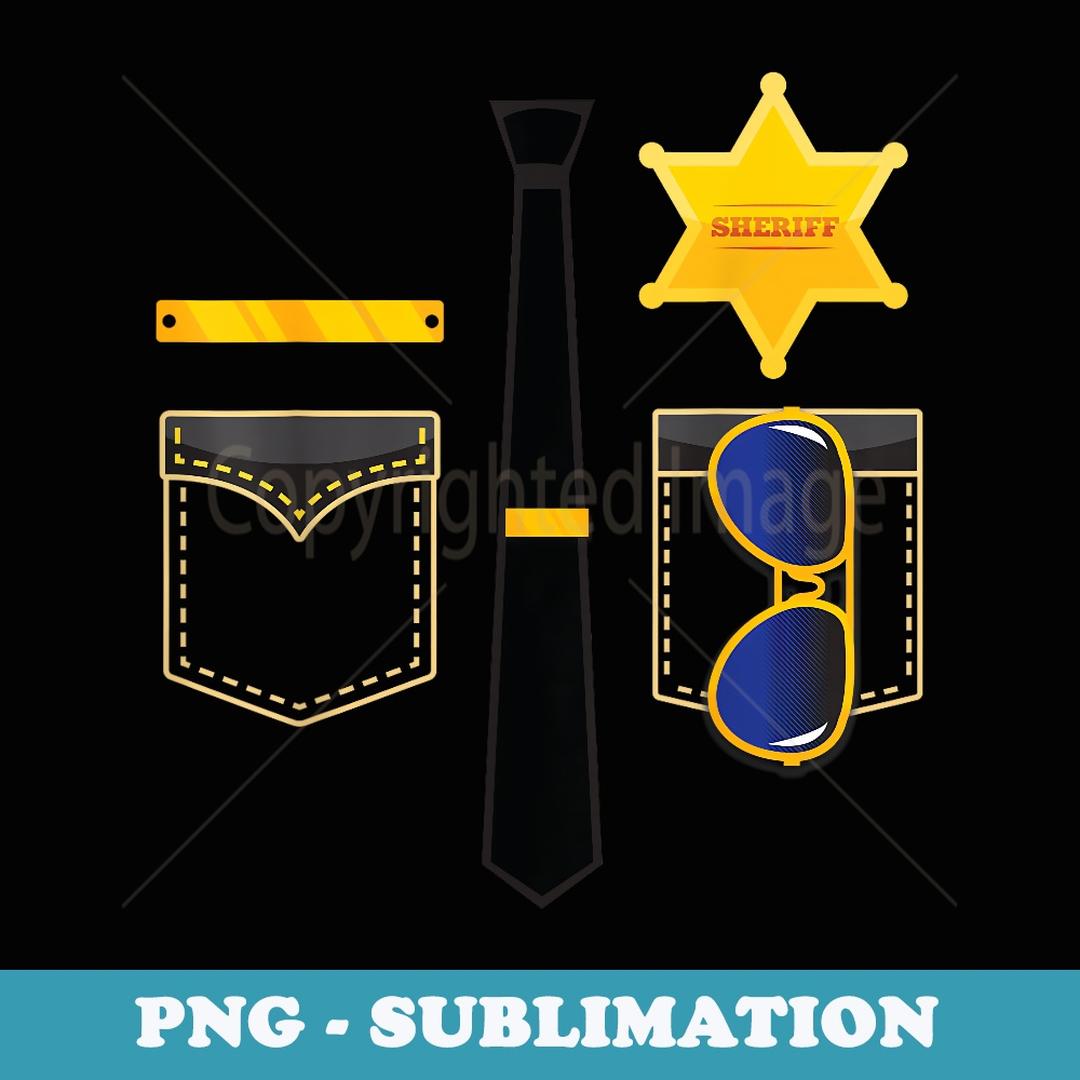 Sheriff Costume for Boys Funny Halloween Police Officer - Si | Inspire ...