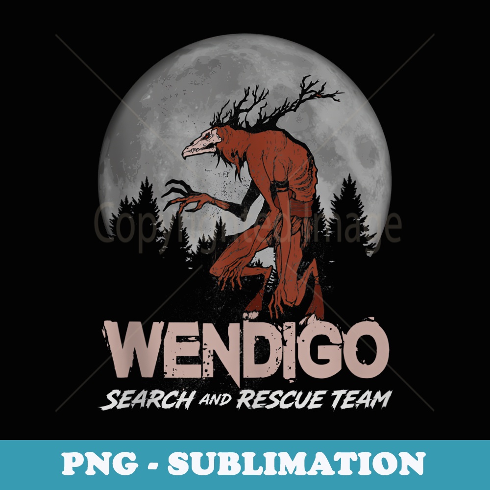 Funny Wendigo Cryptid Skin Walker Folklore Cryptozoology - T | Inspire ...
