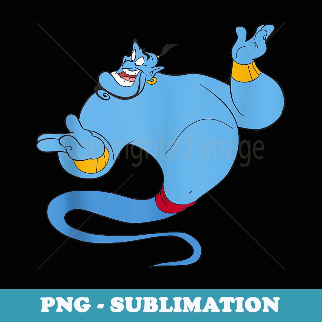Disney Aladdin Genie Floating Happy Portrait - Creative Subl | Inspire ...