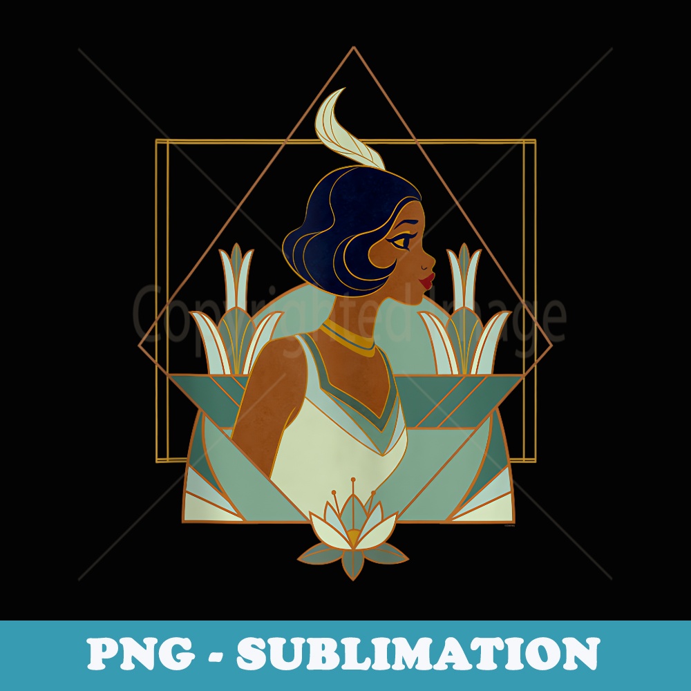 Disney Princess Tiana Modern Art Deco Style - Premium Sublim | Inspire ...