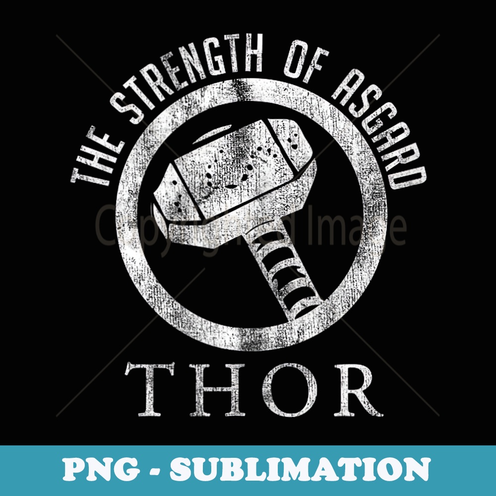 Marvel Thor The Strength Of Asgard Hammer Stamp - Decorative | Inspire ...