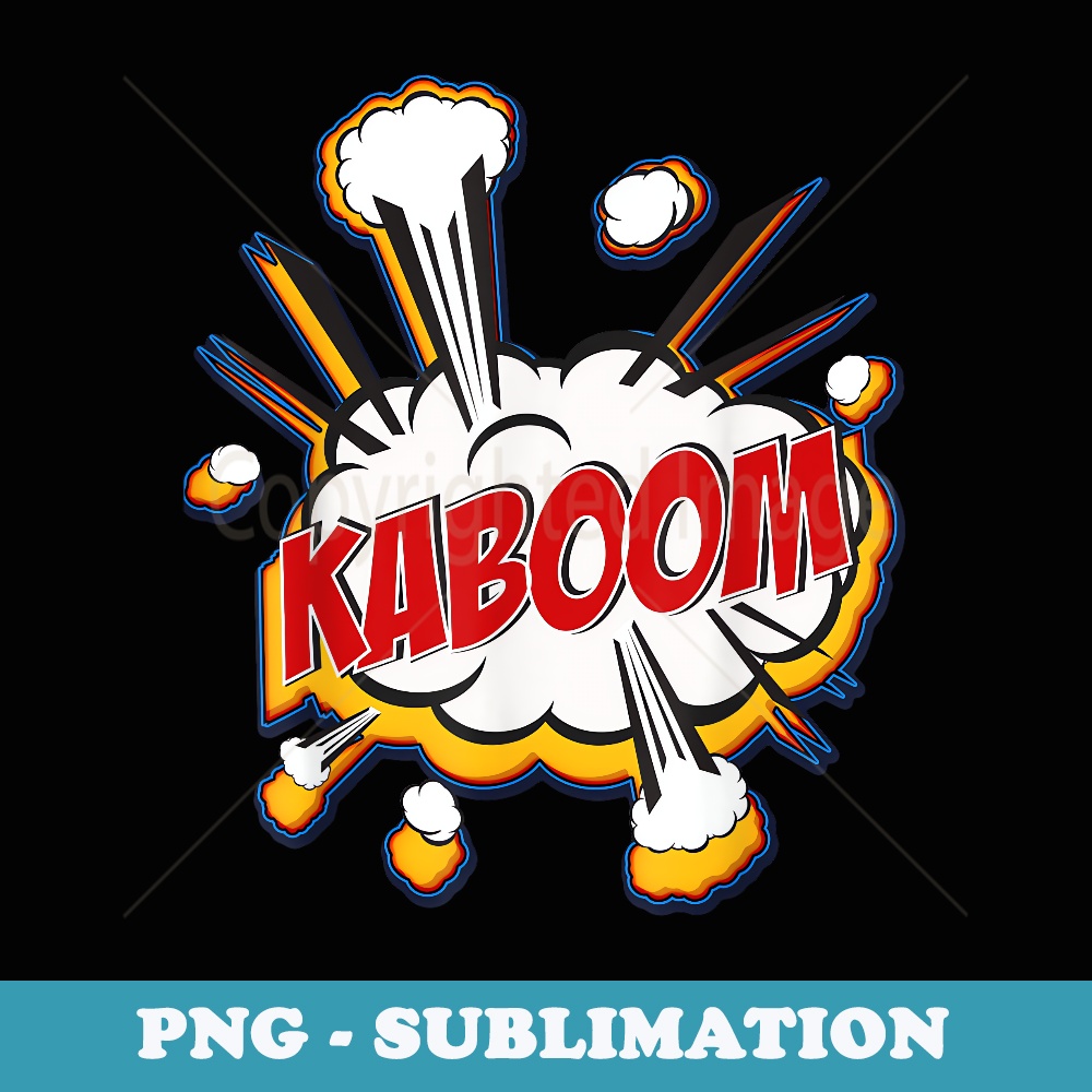 Kaboom Comic Sound Effects T - Special Edition Sublimation P | Inspire ...