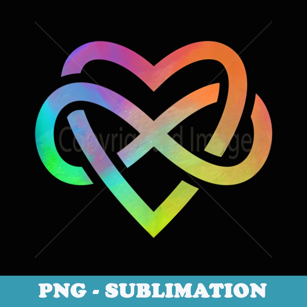 Polyamory Infinity Heart Symbol Neverending Love LGBT - Sign | Inspire ...