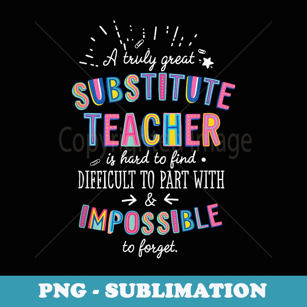A Truly Great Substitute Teacher Appreciation Cute Idea - Su | Inspire ...