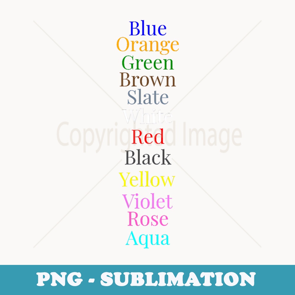 Telecom Fiber Optic Color Code - Modern Sublimation PNG File | Inspire ...