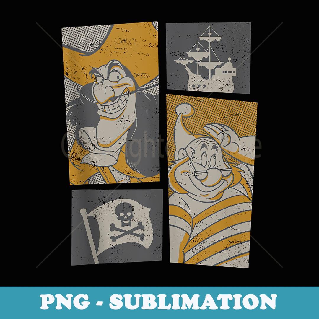 Disney Peter Pan Captain Hook and Smee - High-Resolution PNG | Inspire ...