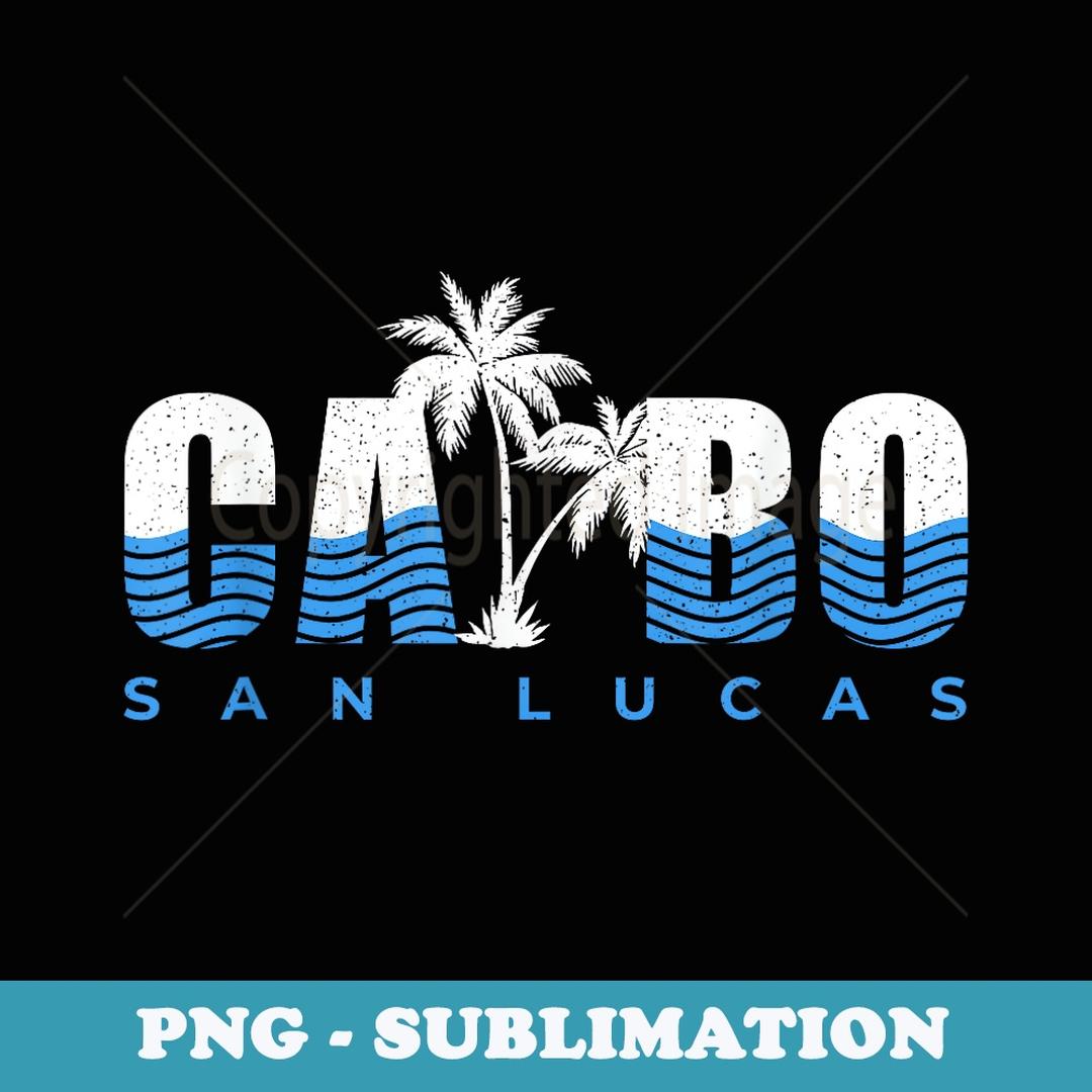 Cabo San Lucas Mexico Ocean Vibes Vintage Typography - Decor | Inspire ...