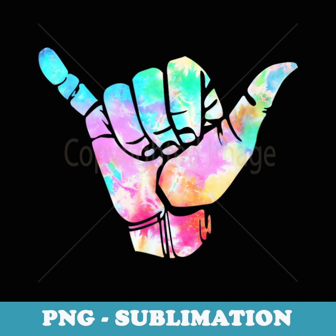 Watercolor Shaka Surf Hand Sign Cool Surfer Surfing Bro 1 - | Inspire ...
