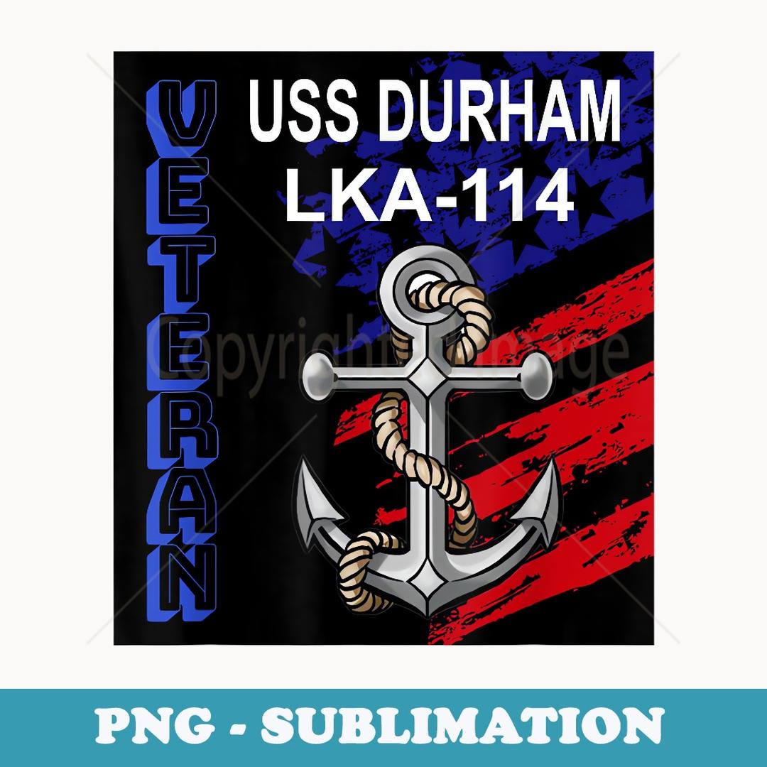 Veterans Day Amphibious Cargo Ship USS Durham LKA-114 - PNG | Inspire ...