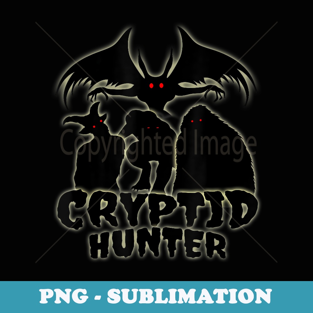 Cryptid Hunter with Goatman Memo Mothman - Elegant Sublimati | Inspire ...