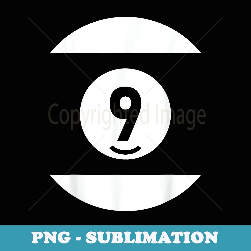 Pool Ball 9 Matching Billiards Easy Halloween Costume - PNG | Inspire ...