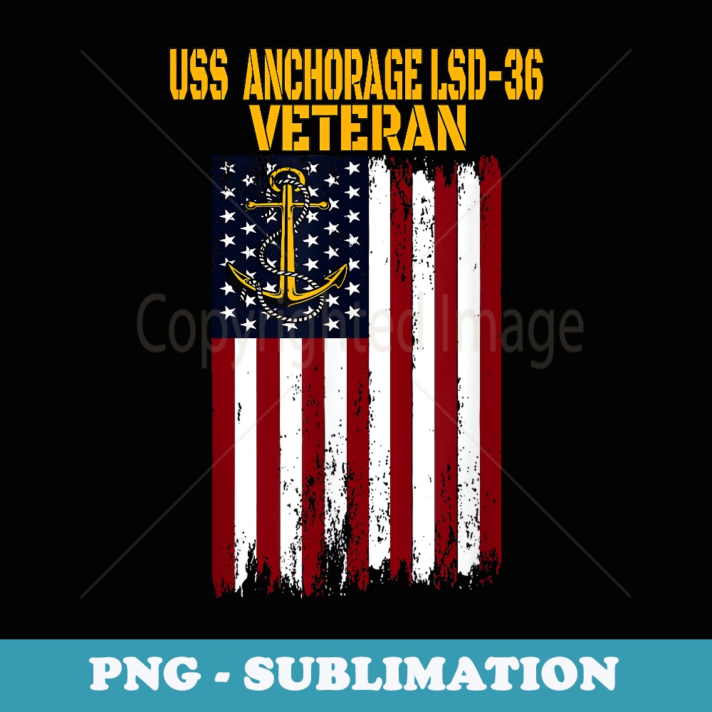 USS Anchorage LSD-36 Dock Landing Ship Veteran Fathers Day - | Inspire ...