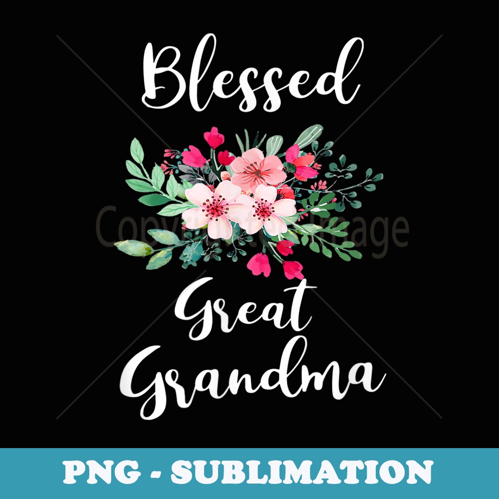 Blessed Great Grandma Flower Bouquet For Grandma - Elegant S | Inspire ...